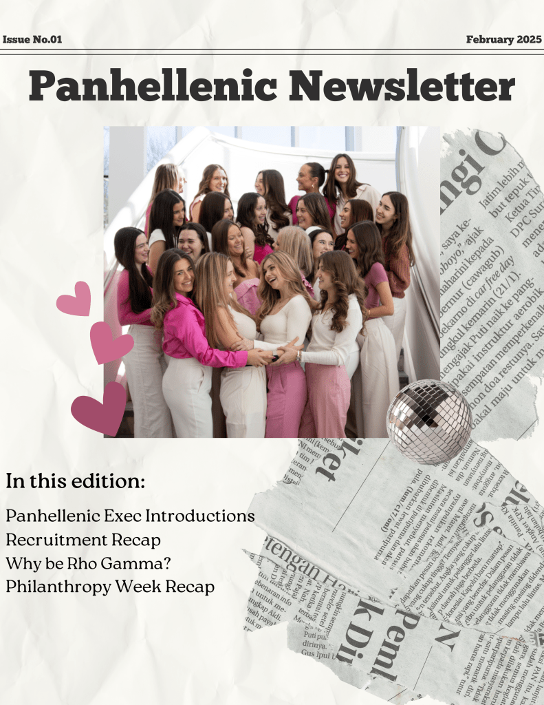 Newsletter & Blog – Virginia Tech Panhellenic